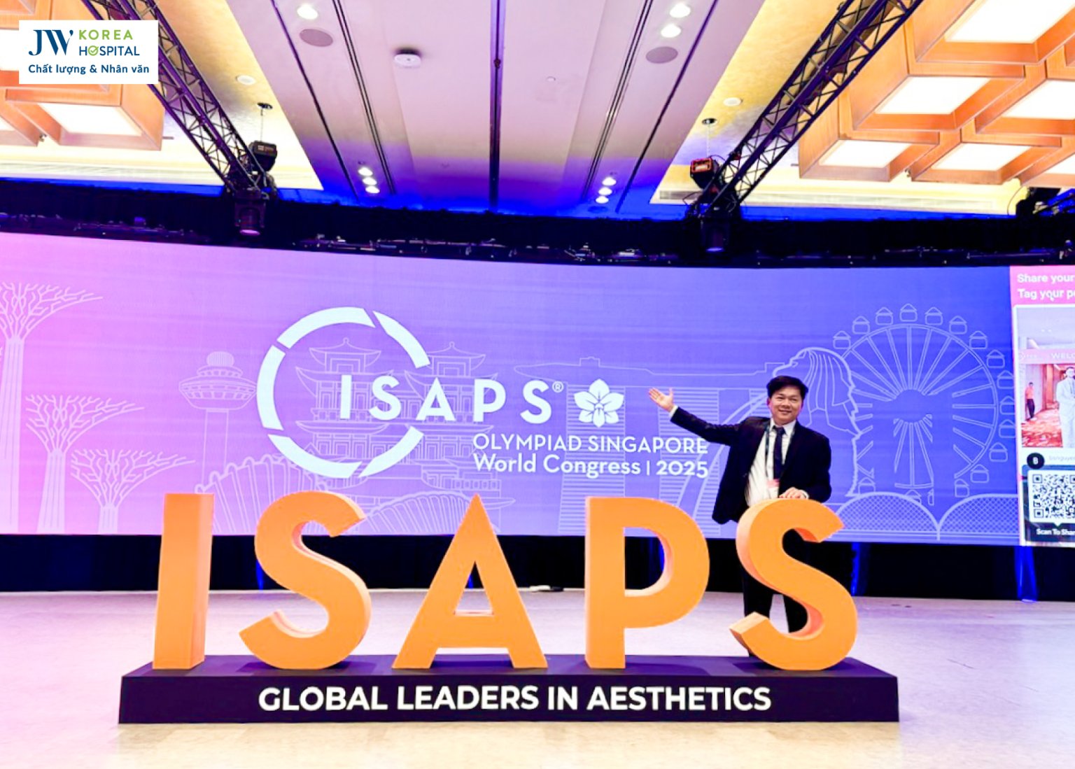 Bác sĩ Tú Dung gây ấn tượng tại ISAPS 2025 với kỹ thuật tái tạo mũi co rút